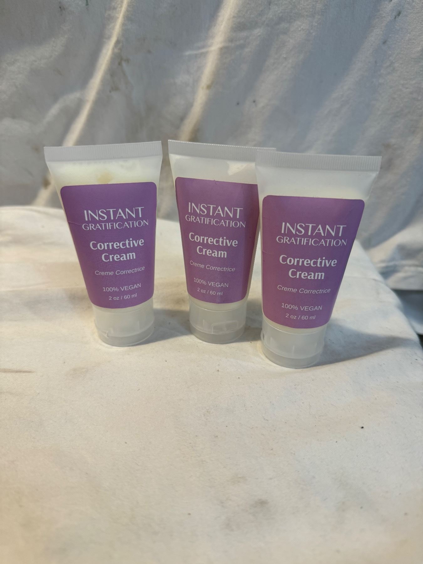 Instant gratification corrective cream
