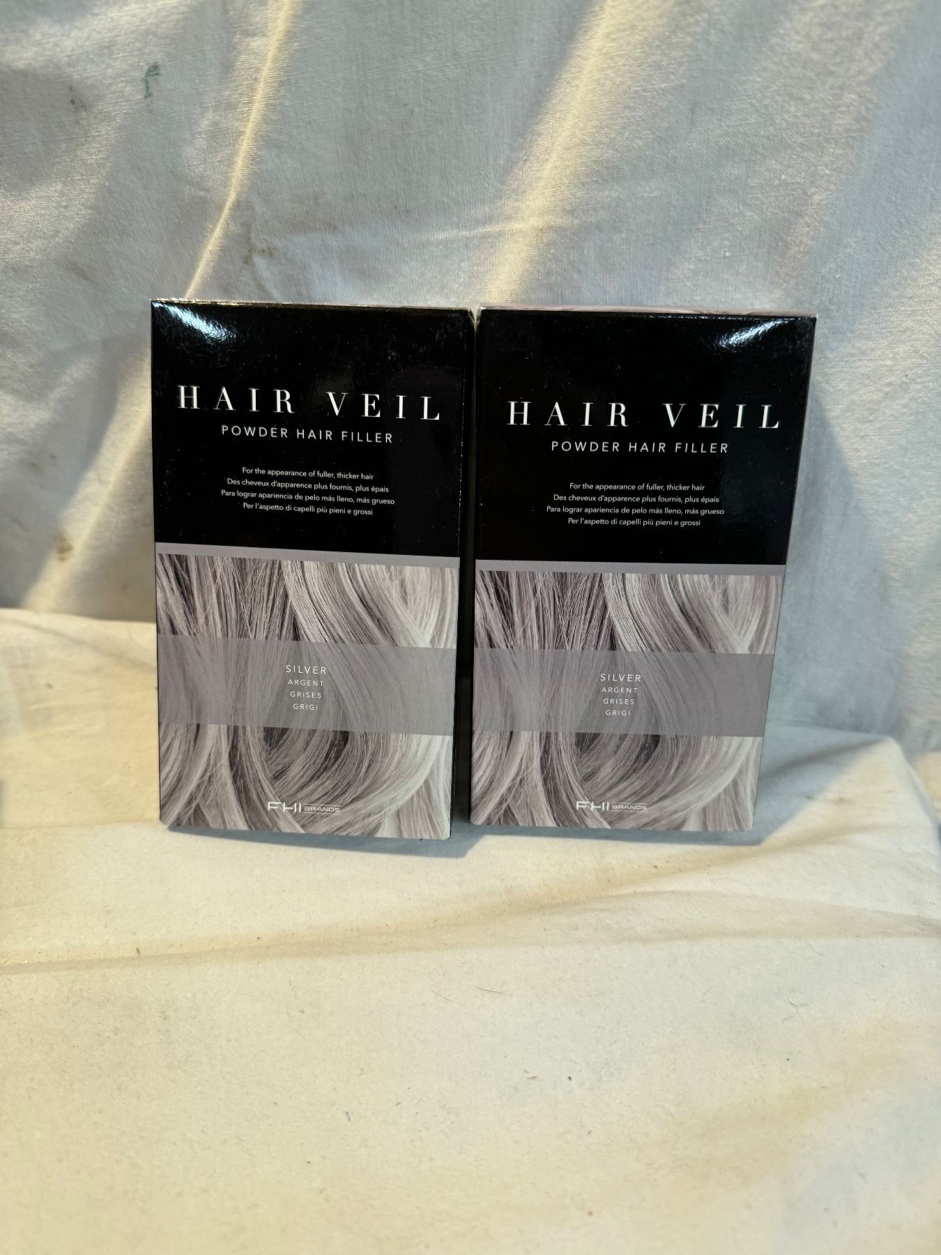 Hair veil powder hair filler (2) silver
