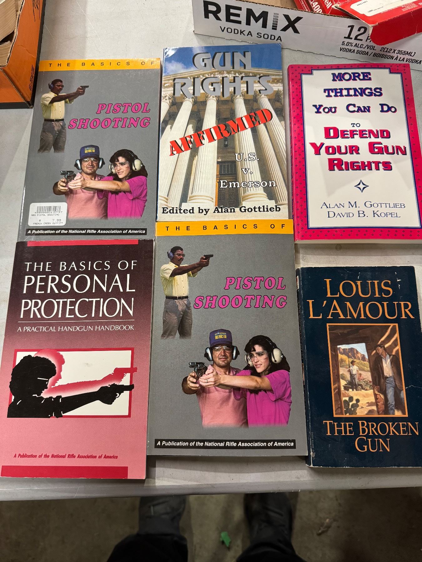 Gun and shooting books