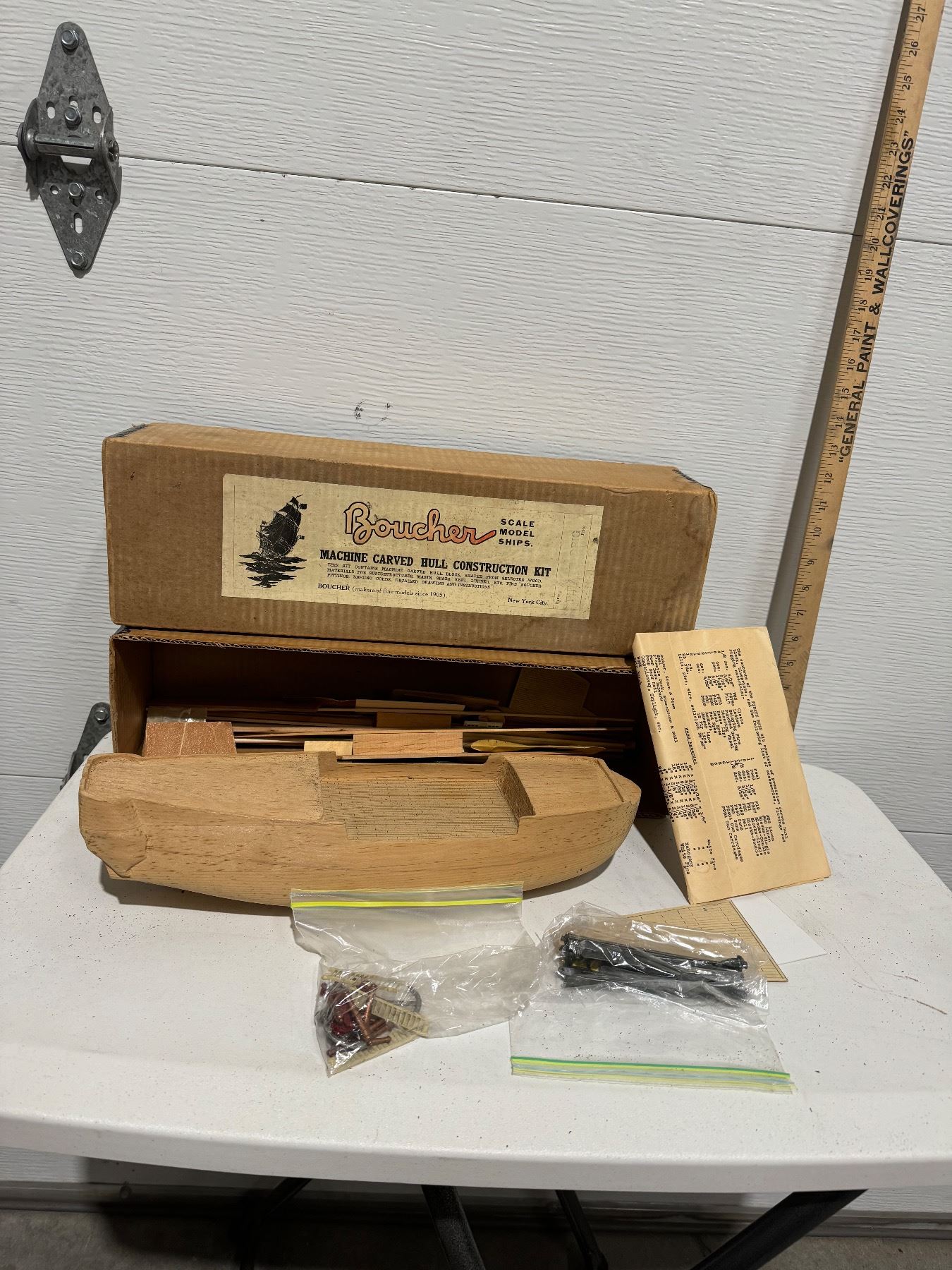 Boucher scale model ship