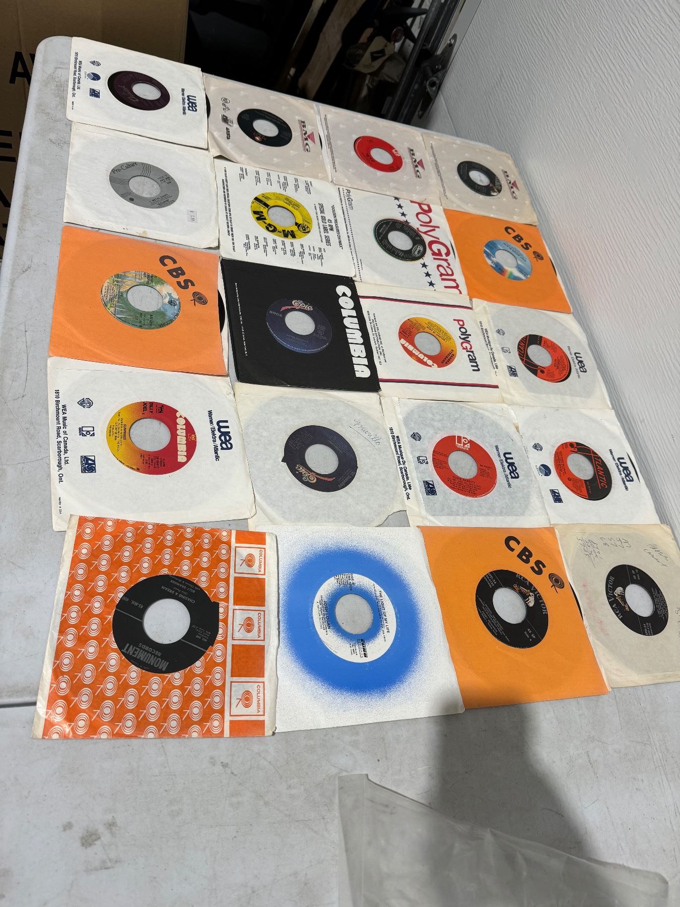Lot of 45's records