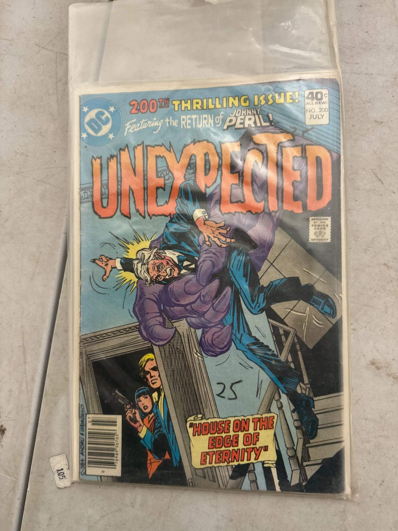 DC unexpected comic