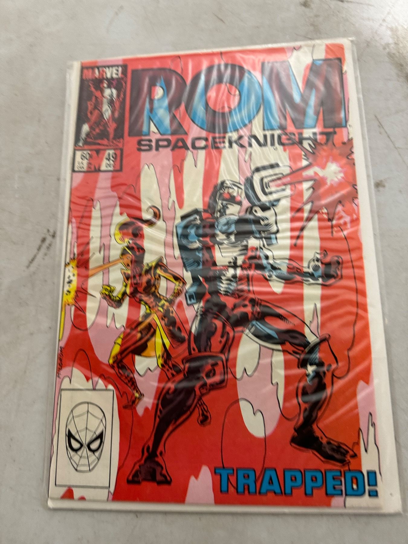 Marvel ROM space knight comic
