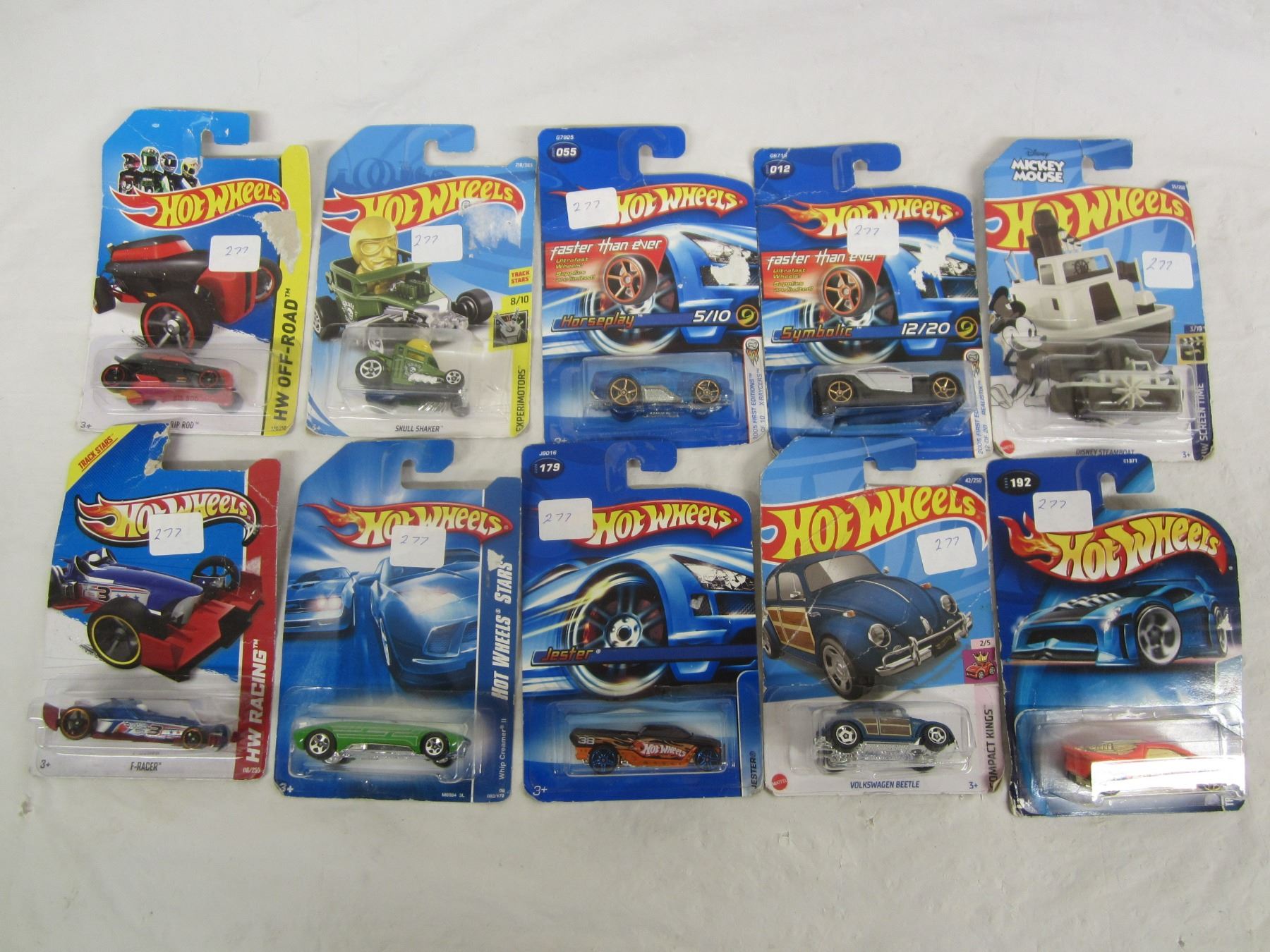 10 Hot Wheels in Packages - Schmalz Auctions