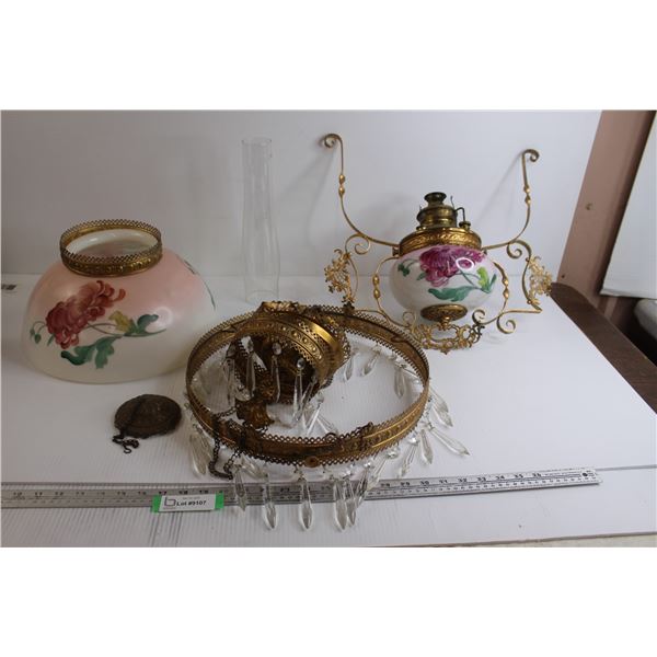 Hanging Kerosene Lamp Bodnarus Auctioneering