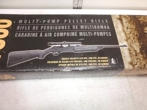 Multi-Pump pellet rifle