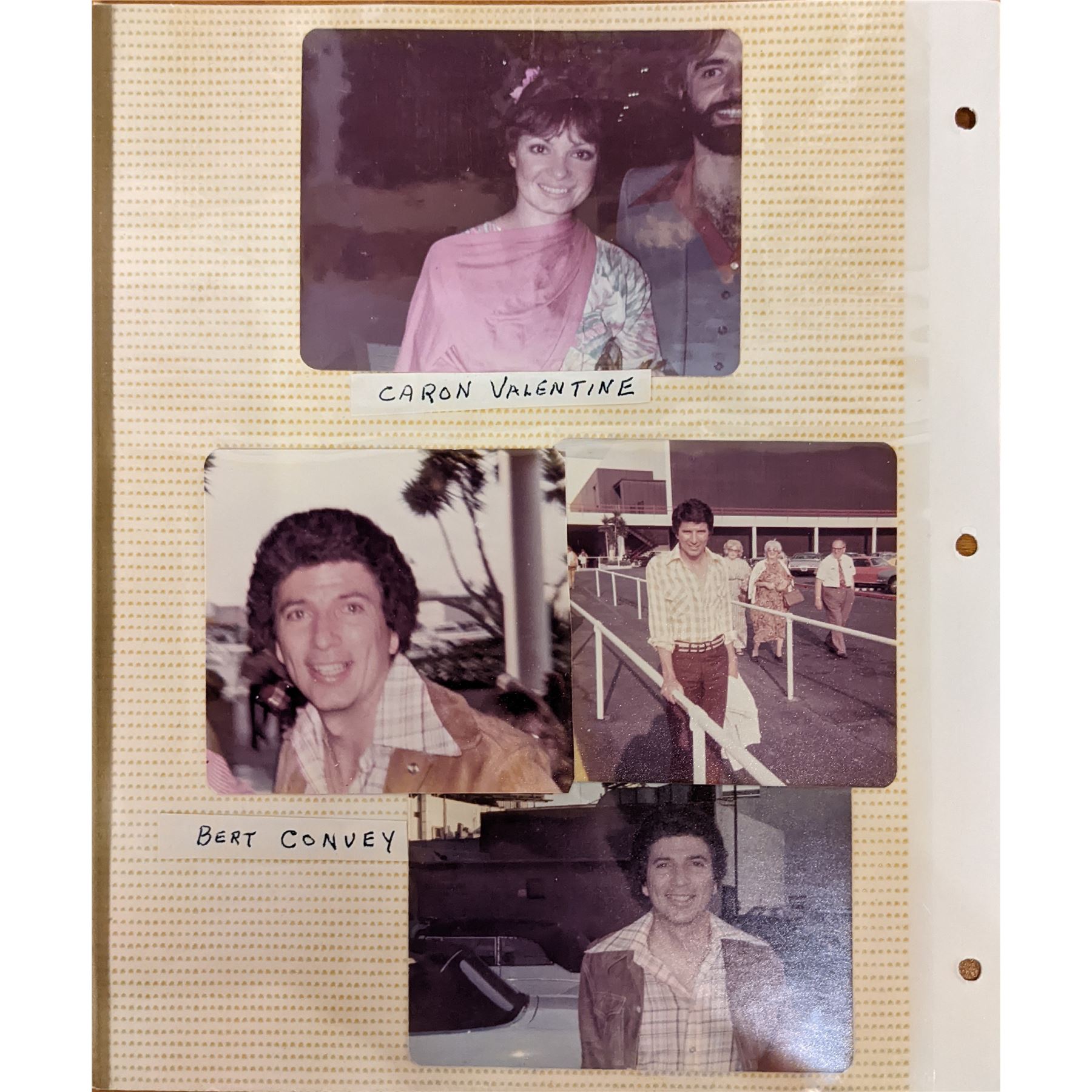 Bert Convy and Karen Valentine Original Photos