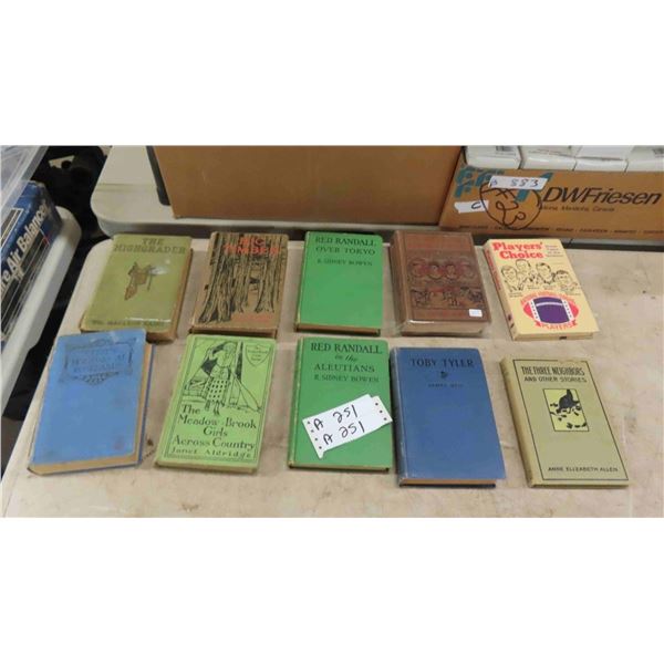 10 Old Hard Cover Story Books 10 Old Hard Cover Story Books
