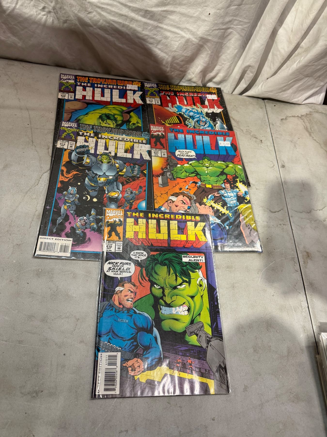Marvel Hulk comics