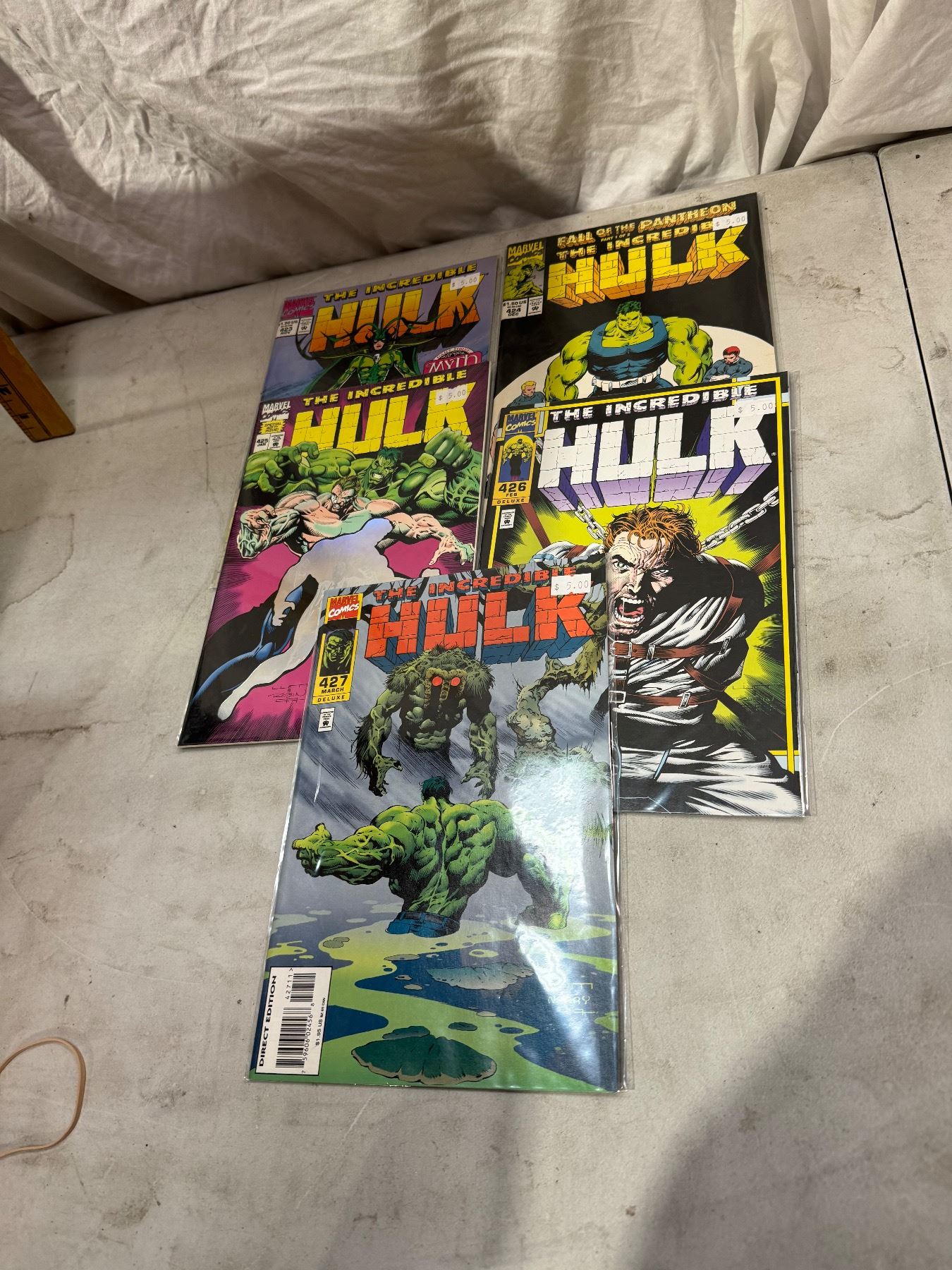 Marvel Hulk comics