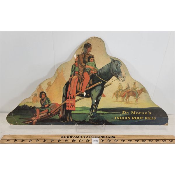 DR. MORSE'S INDIAN ROOT PILLS COUNTERTOP DISPLAY - Kidd Family Auctions DR. MORSE'S INDIAN ROOT PILLS COUNTERTOP DISPLAY - Kidd Family Auctions