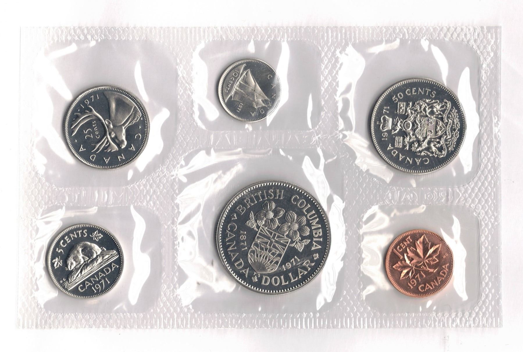 1971 Canada Uncirculated Coin set