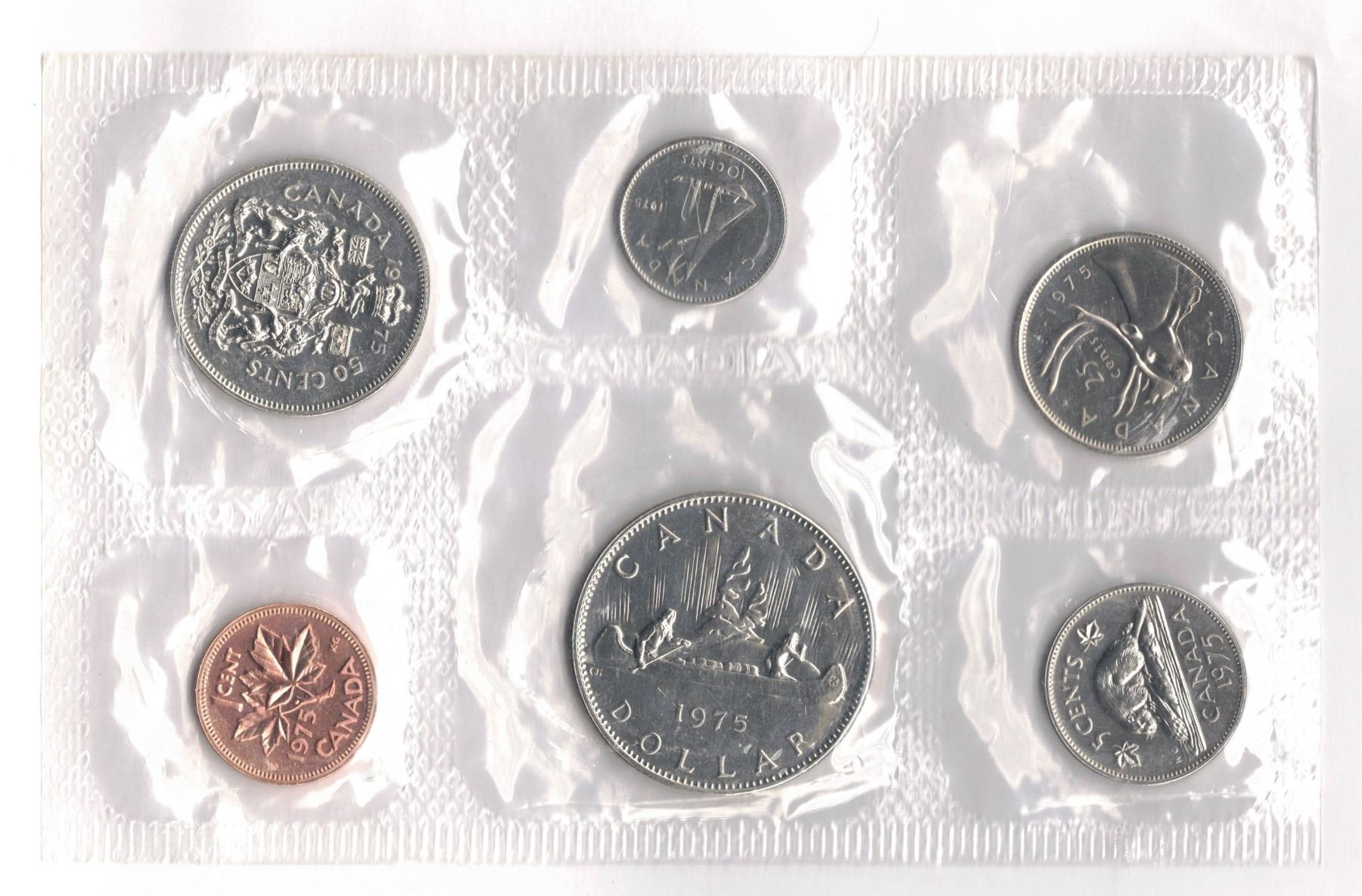 1975 Canada Uncirculated Coin set