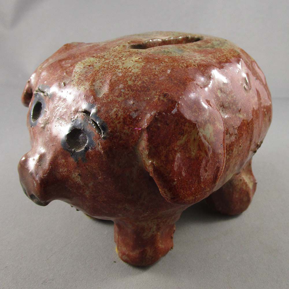 Handmade Clay Piggy Bank