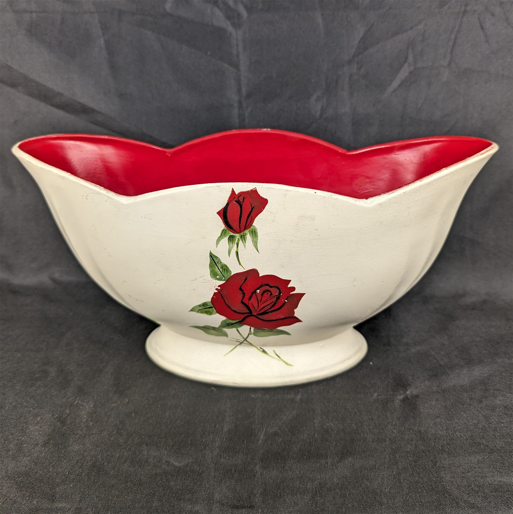 Vintage Brentleigh Ware Large Rose Vase - Made in England