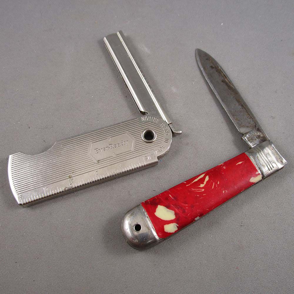 Garantie Pocket Knife - Solingen Germany and Ever-Ready Blade Holder