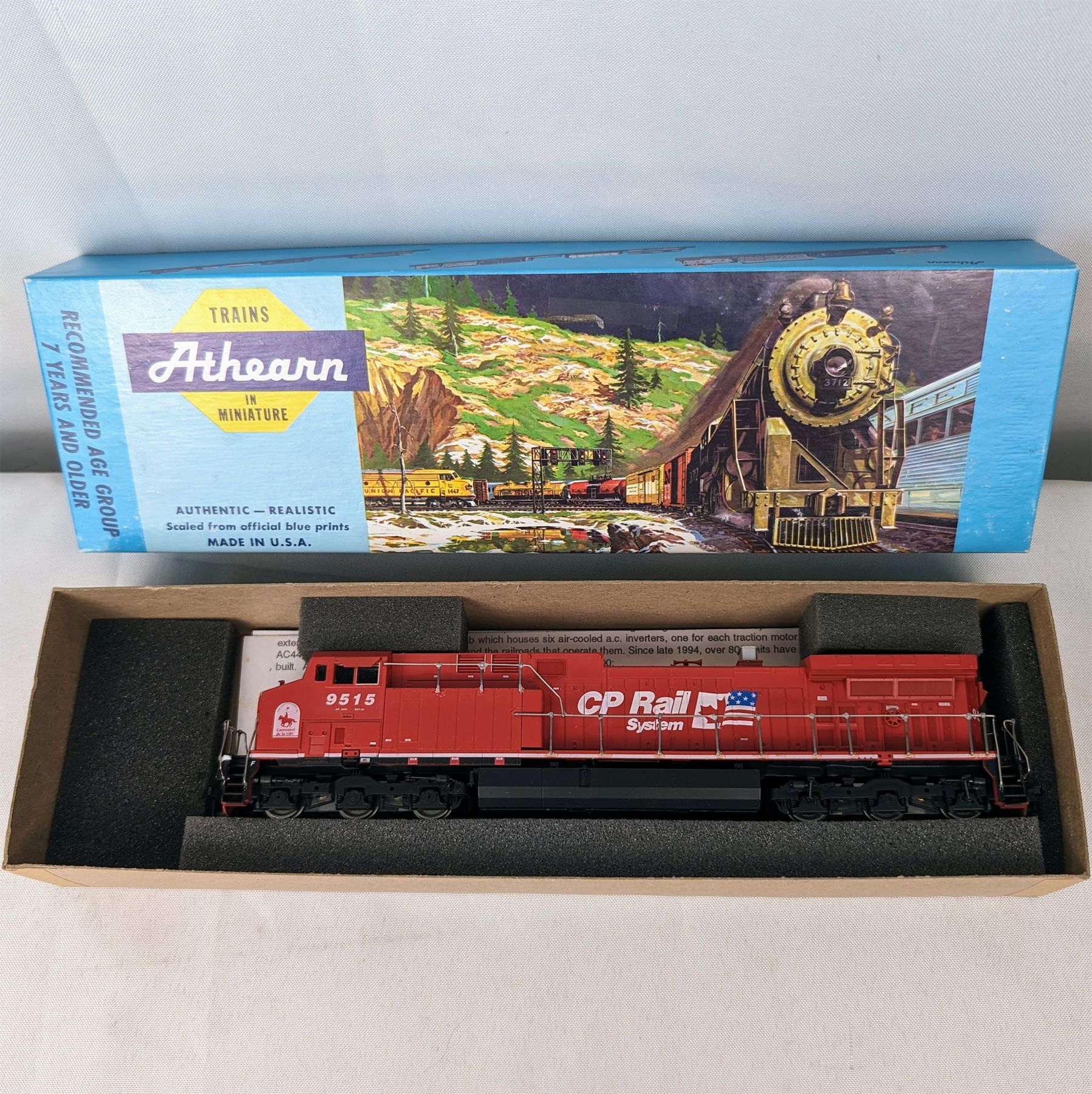 Athearn Canadian Pacific Model Railroads Train HO Scale Diesel ...