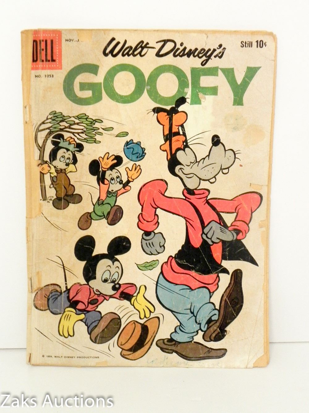1959 WALT DISNEY'S GOOFY NO 1053 - DELL COMICS