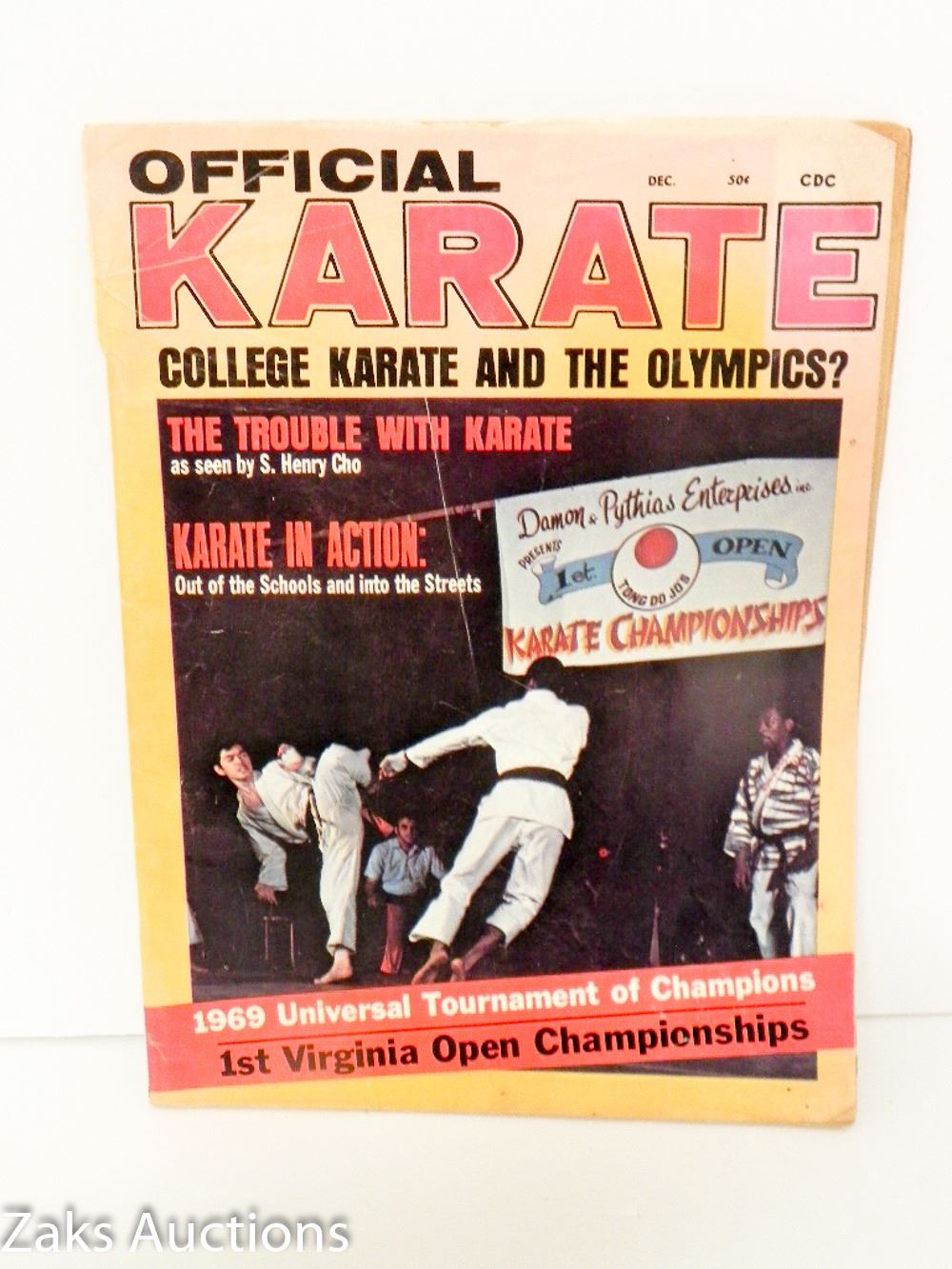1969 OFFICIAL KARATE MAGAZINE