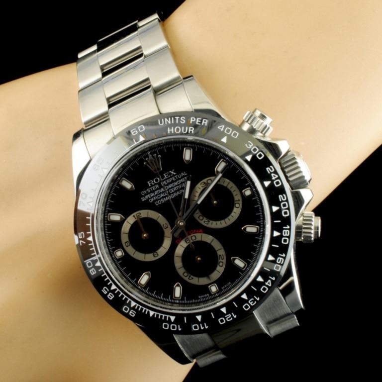 Rolex Daytona 116520 40MM Ceramic Tachymeter Watch