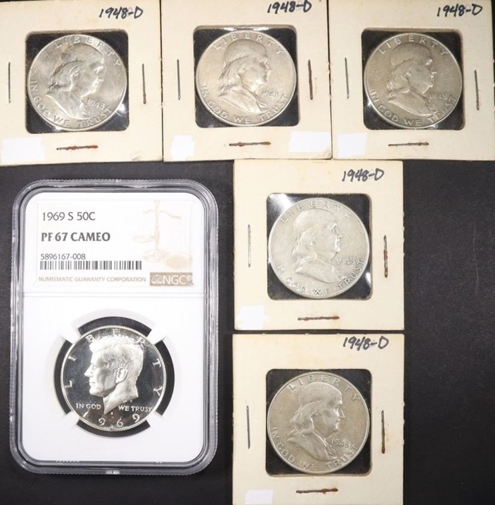 COLLECTORS LOT HALF DOLLARS