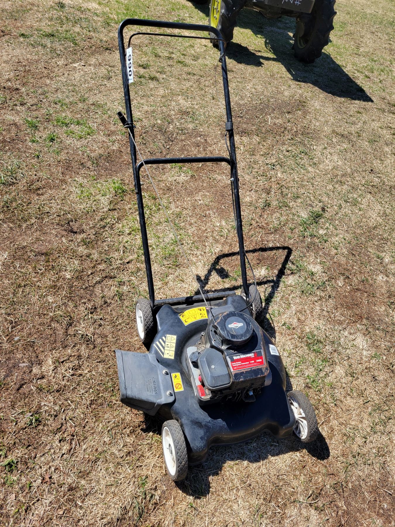 Briggs & Straton Push Mower 180cc 20" deck