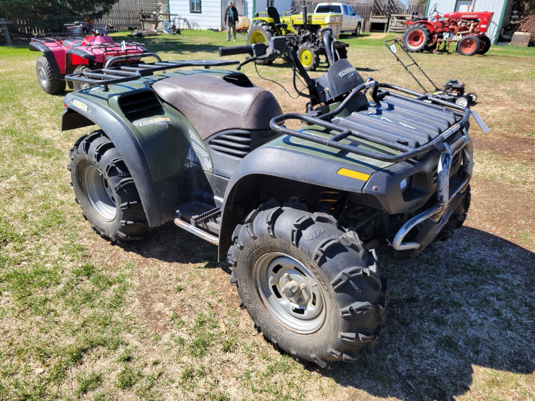 Bombardier 4X4 Traxter, 400 Rotax Engine, 4500 kms, SN. 2BVAADAC81V000093