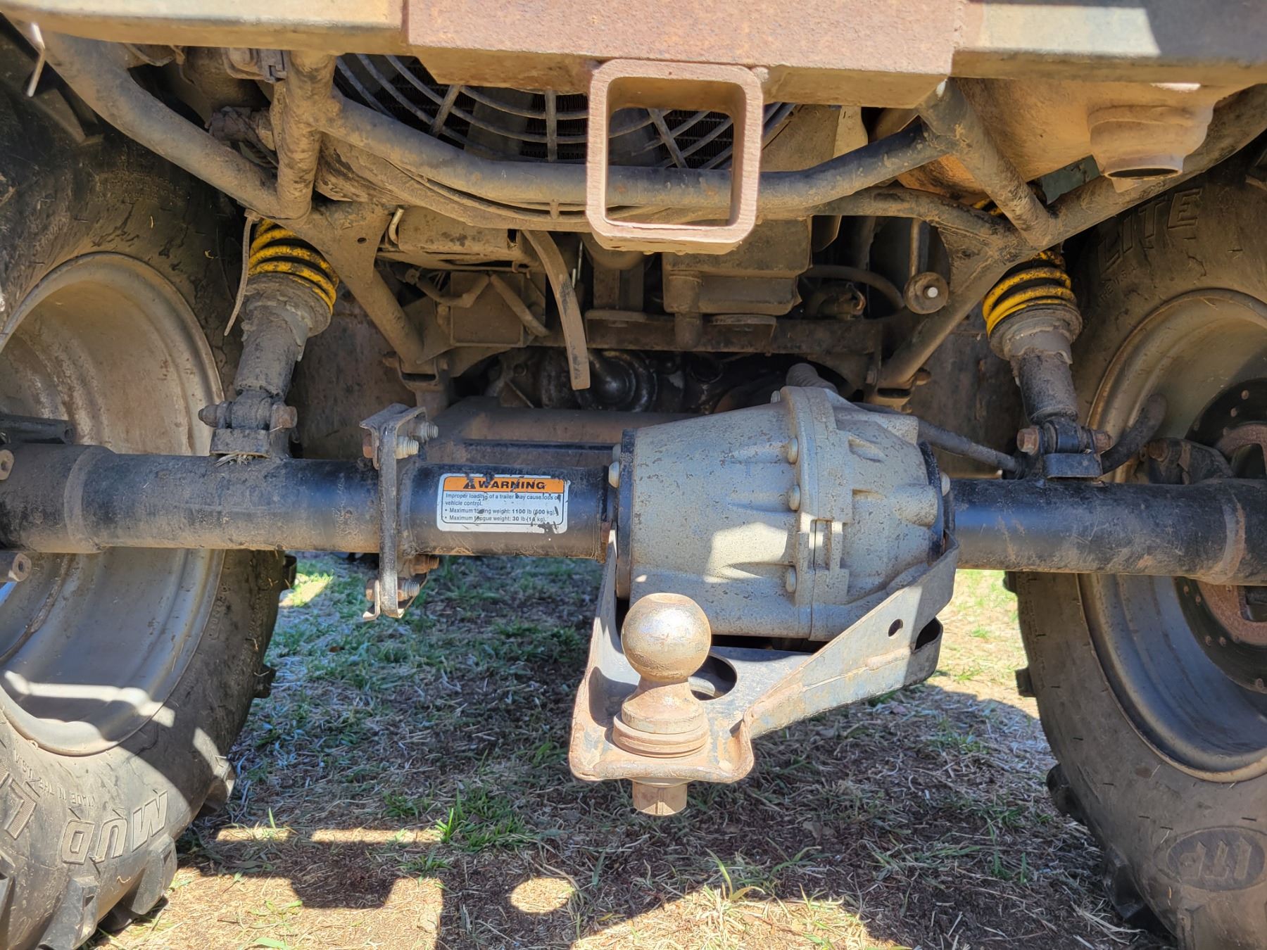 Bombardier 4X4 Traxter, 400 Rotax Engine, 4500 kms, SN. 2BVAADAC81V000093