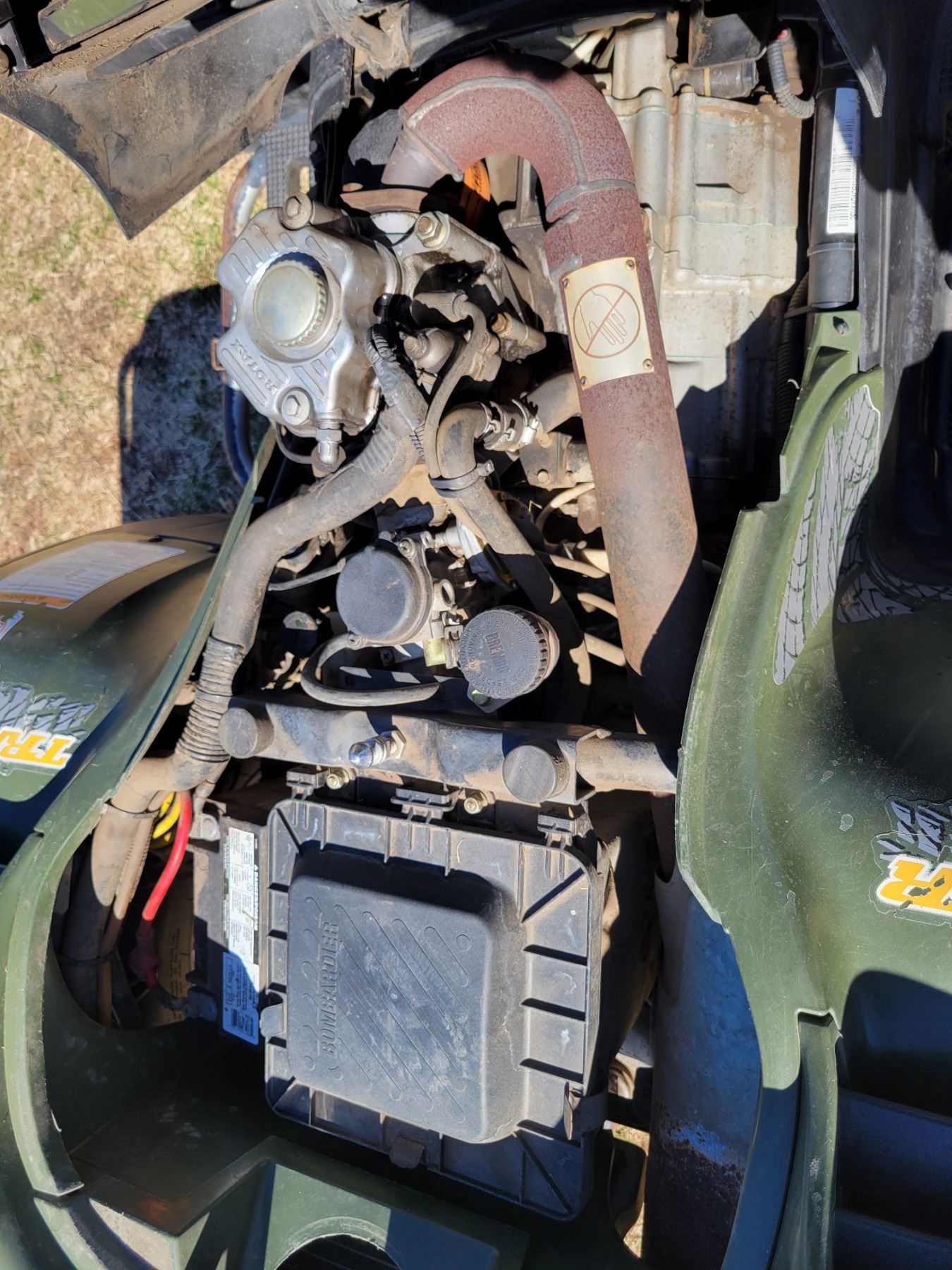 Bombardier 4X4 Traxter, 400 Rotax Engine, 4500 kms, SN. 2BVAADAC81V000093