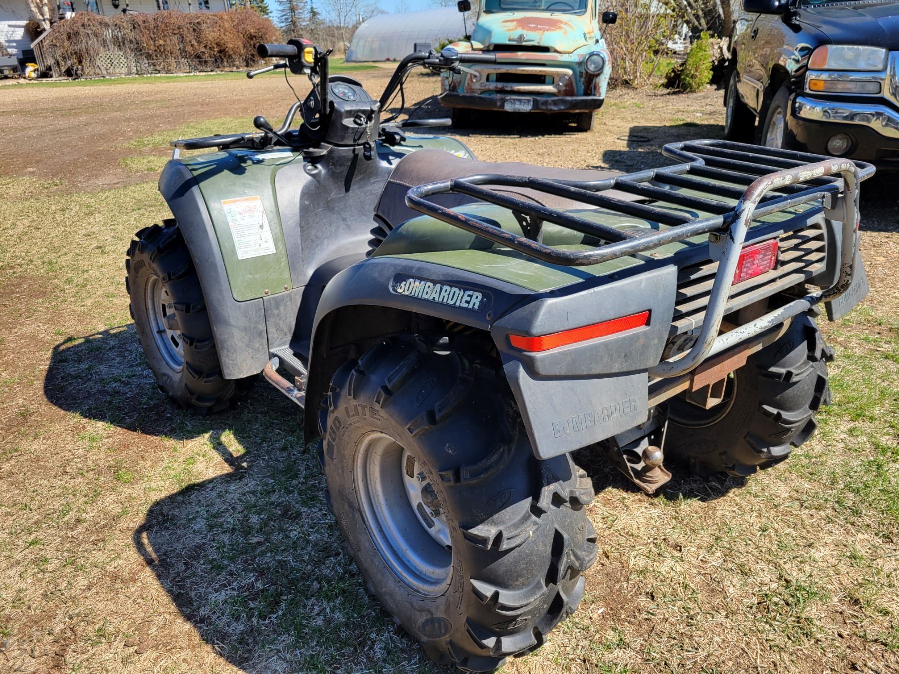 Bombardier 4X4 Traxter, 400 Rotax Engine, 4500 kms, SN. 2BVAADAC81V000093