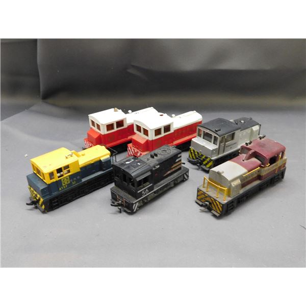 Lot of 6 HO Scale Vintage Yard Switchers Atlas, AHM, Bachmann, Lionel
