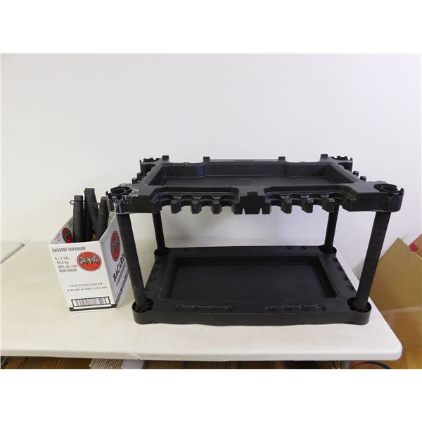 Rubbermaid 2 Tier Garden Tool Organizer