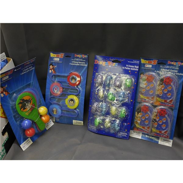 Lot of Dragon Ball Z Design Ware Party Favours Kids Party all NEW ...