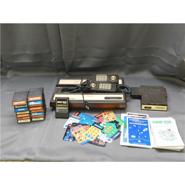 Intellivision Console + 17 Games, Voice Synthesis Module, Mattel ...