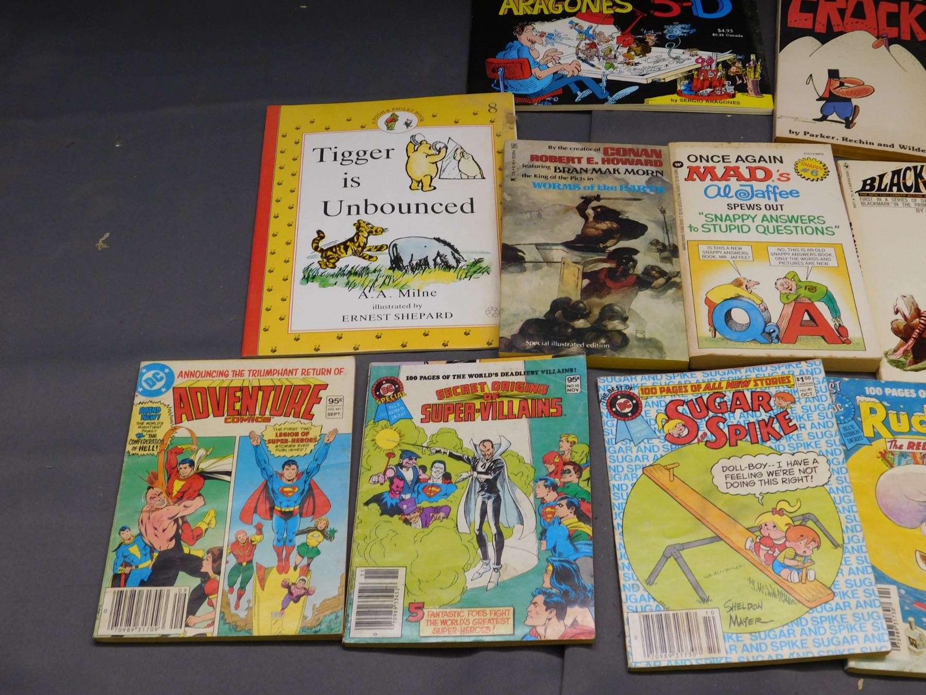 Lot of Digest Comic Pocket Books The New Titans, Joke Books, MAD ...
