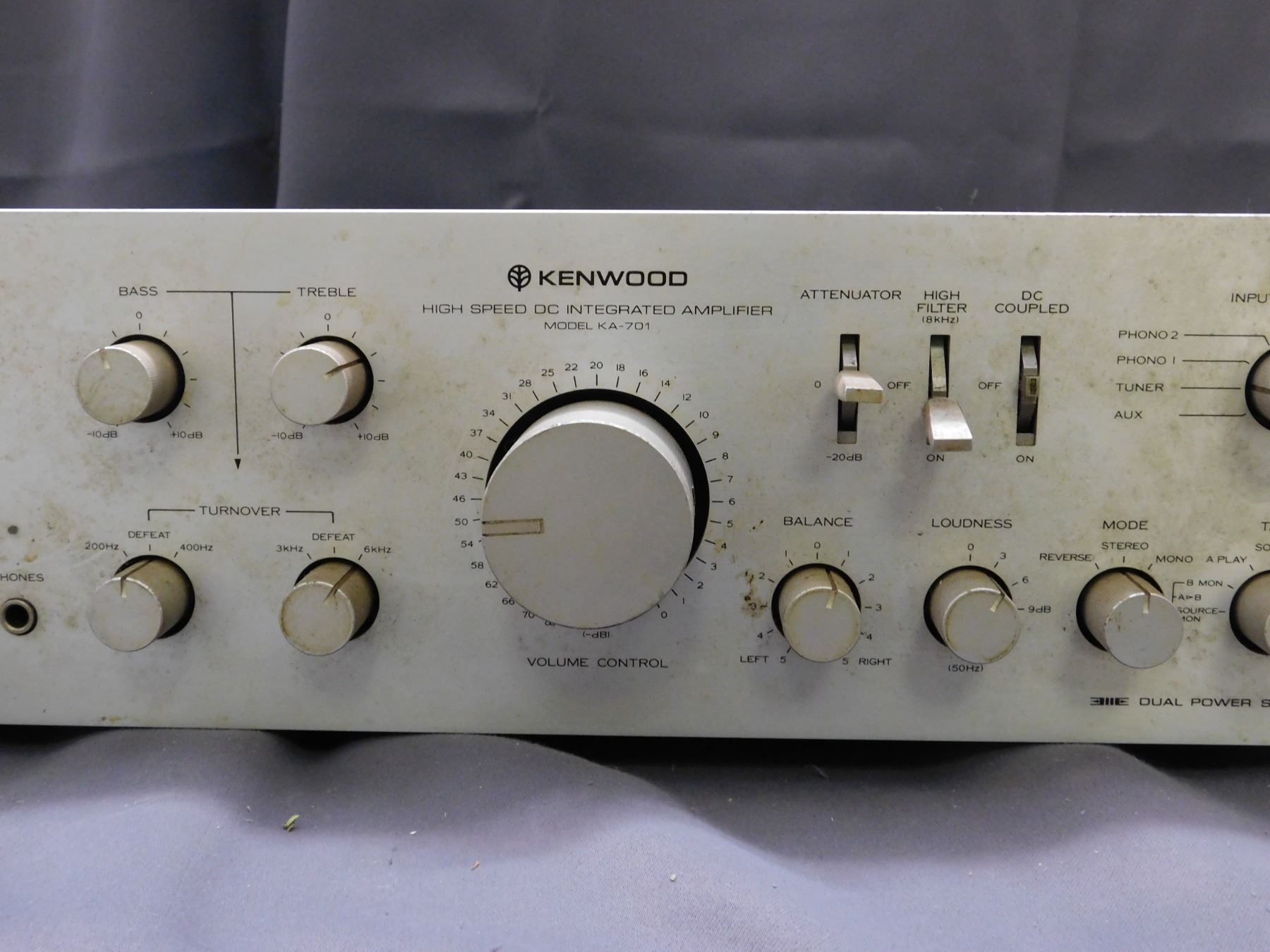Kenwood DC Integrated Amplifier KA-701