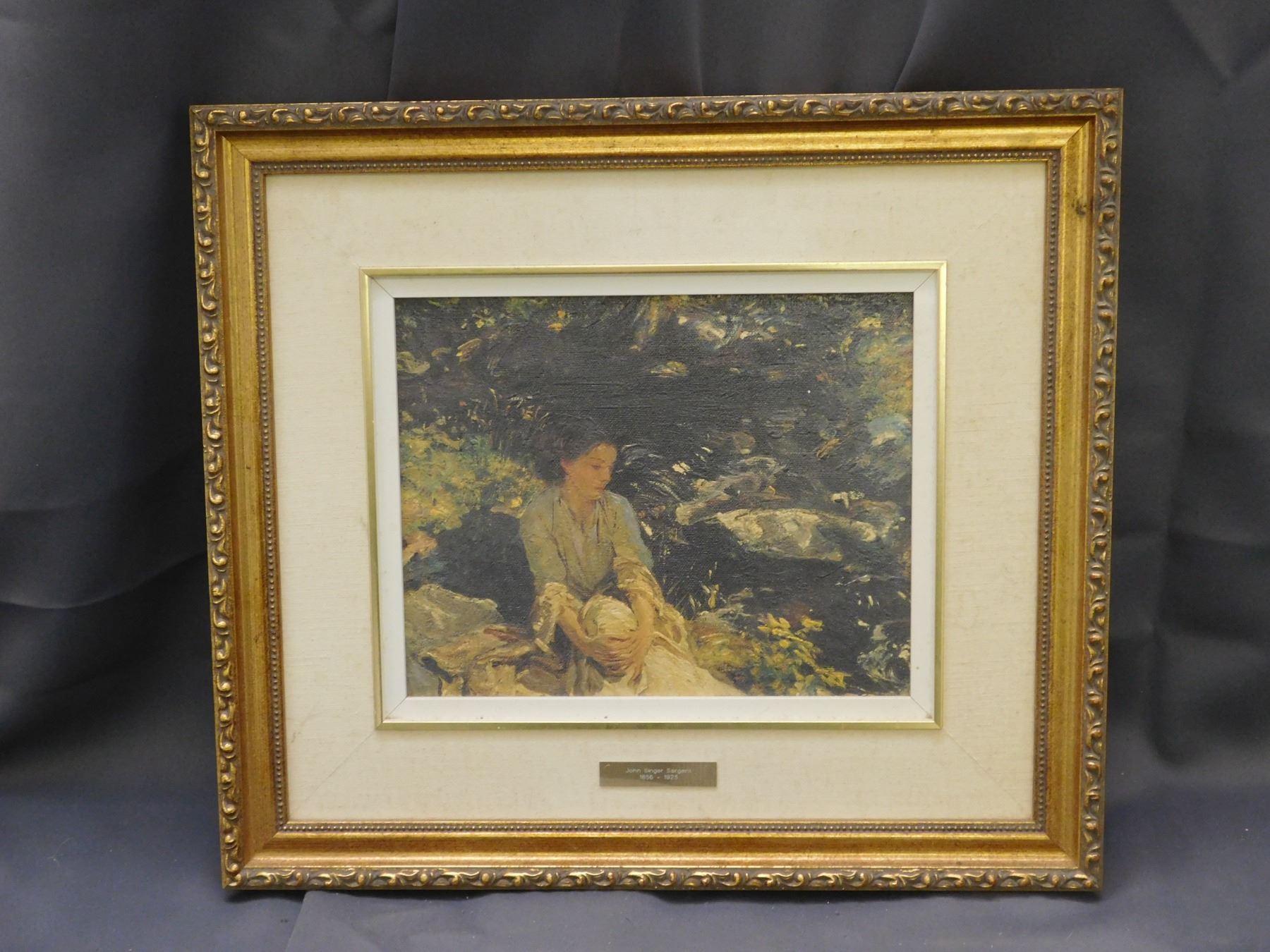 Artagraph Reproduction John Singer Sargent 1856 - 1925 Framed Wall Art