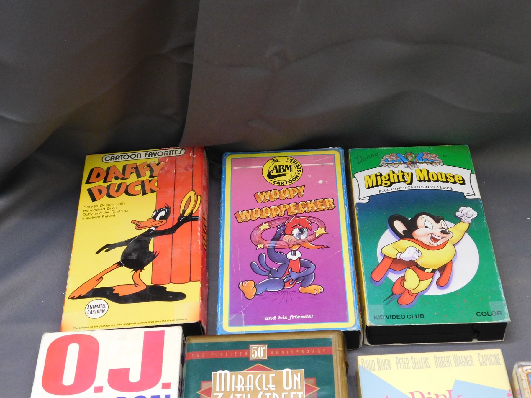 Batman Collectible Cards, Pinball Super Nintendo , VHS Tapes, Mighty ...