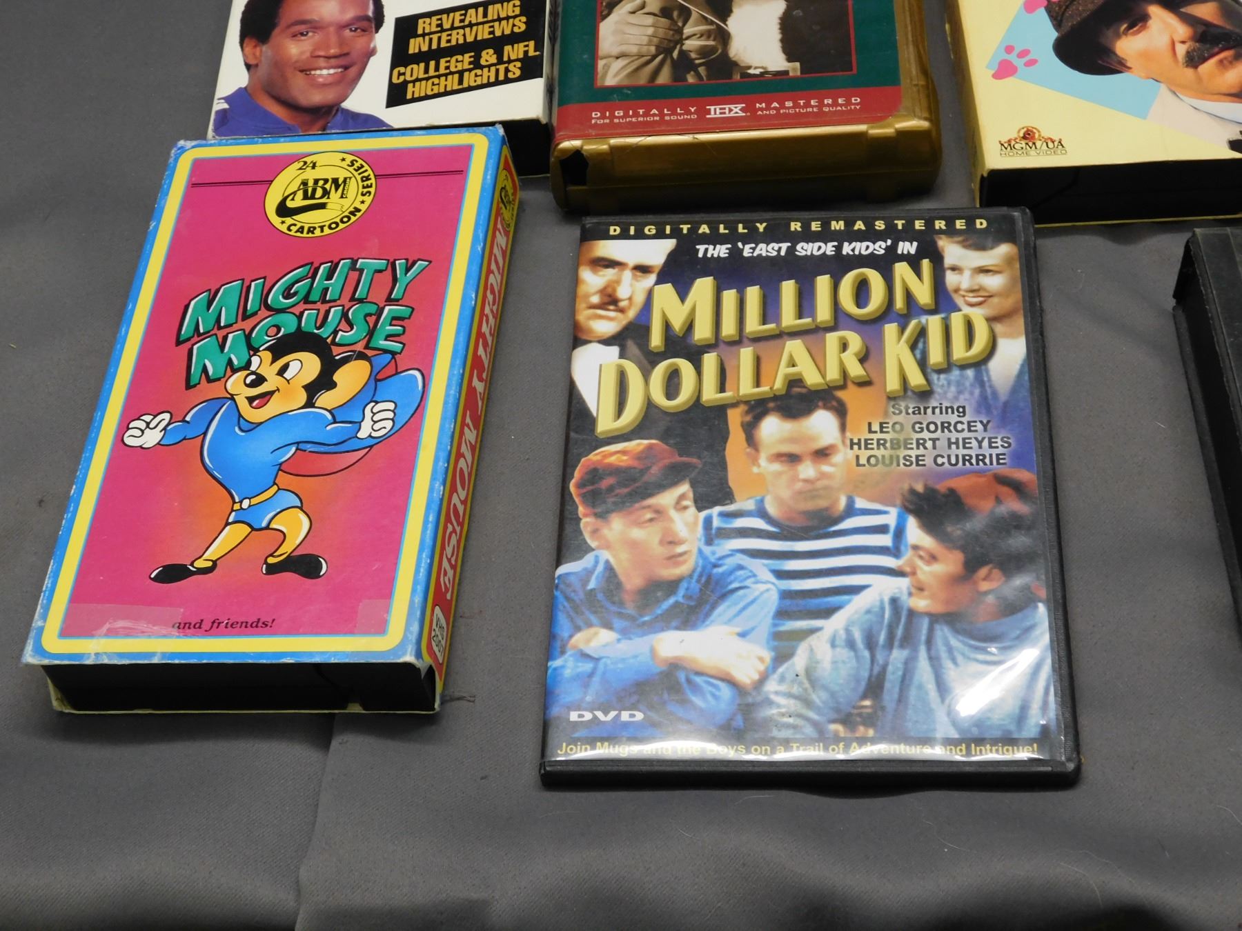 Batman Collectible Cards, Pinball Super Nintendo , VHS Tapes, Mighty ...