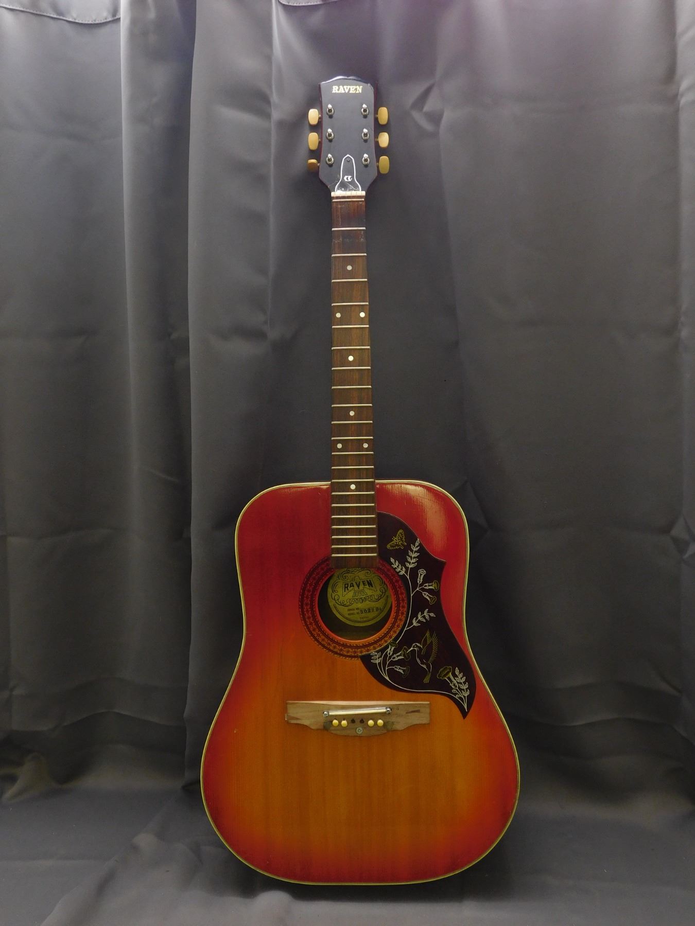 Raven Acoustic Guitar 302HB *needs some tlc*