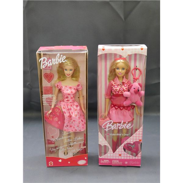 Lot of 2 Mattel Barbie Dolls I