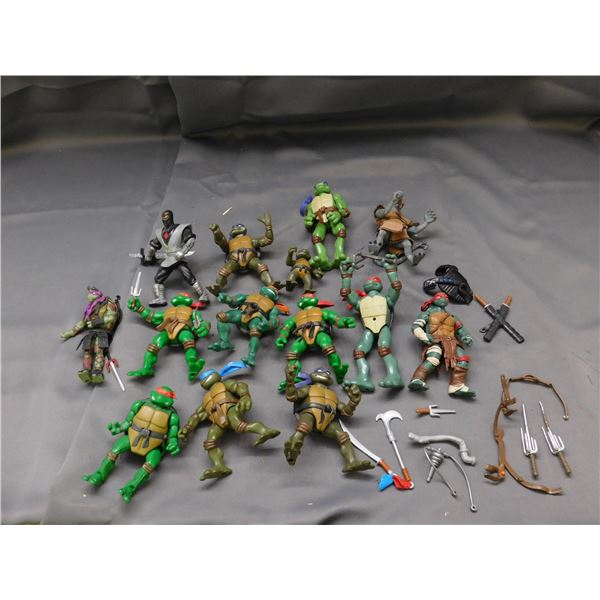 Lot of Assorted Modern TMNT Teenage Mutant Ninja Turtles Figures ...