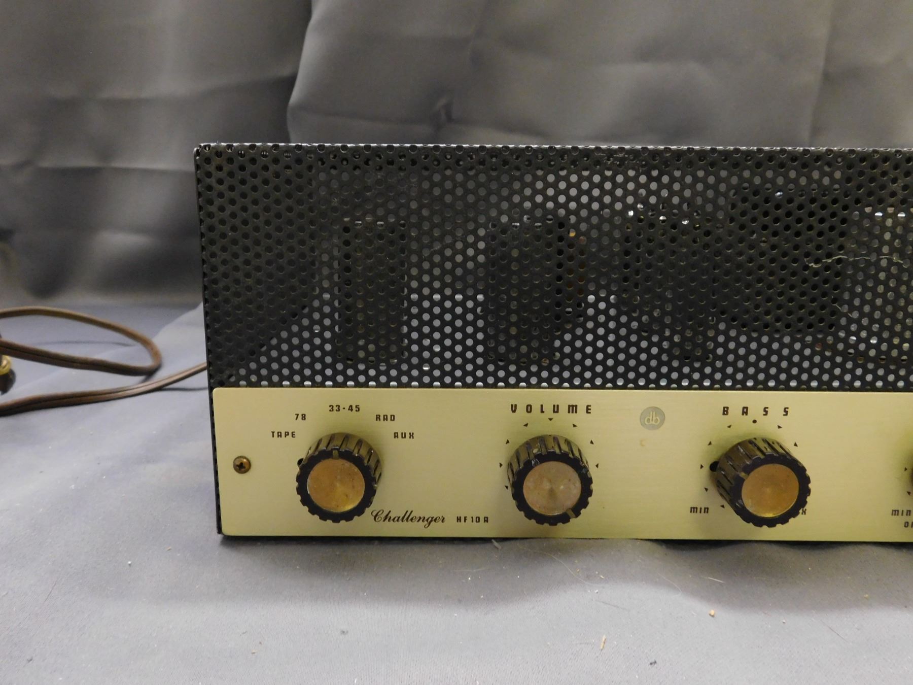 David Bogen Challenger HF10A Tube Amplifier