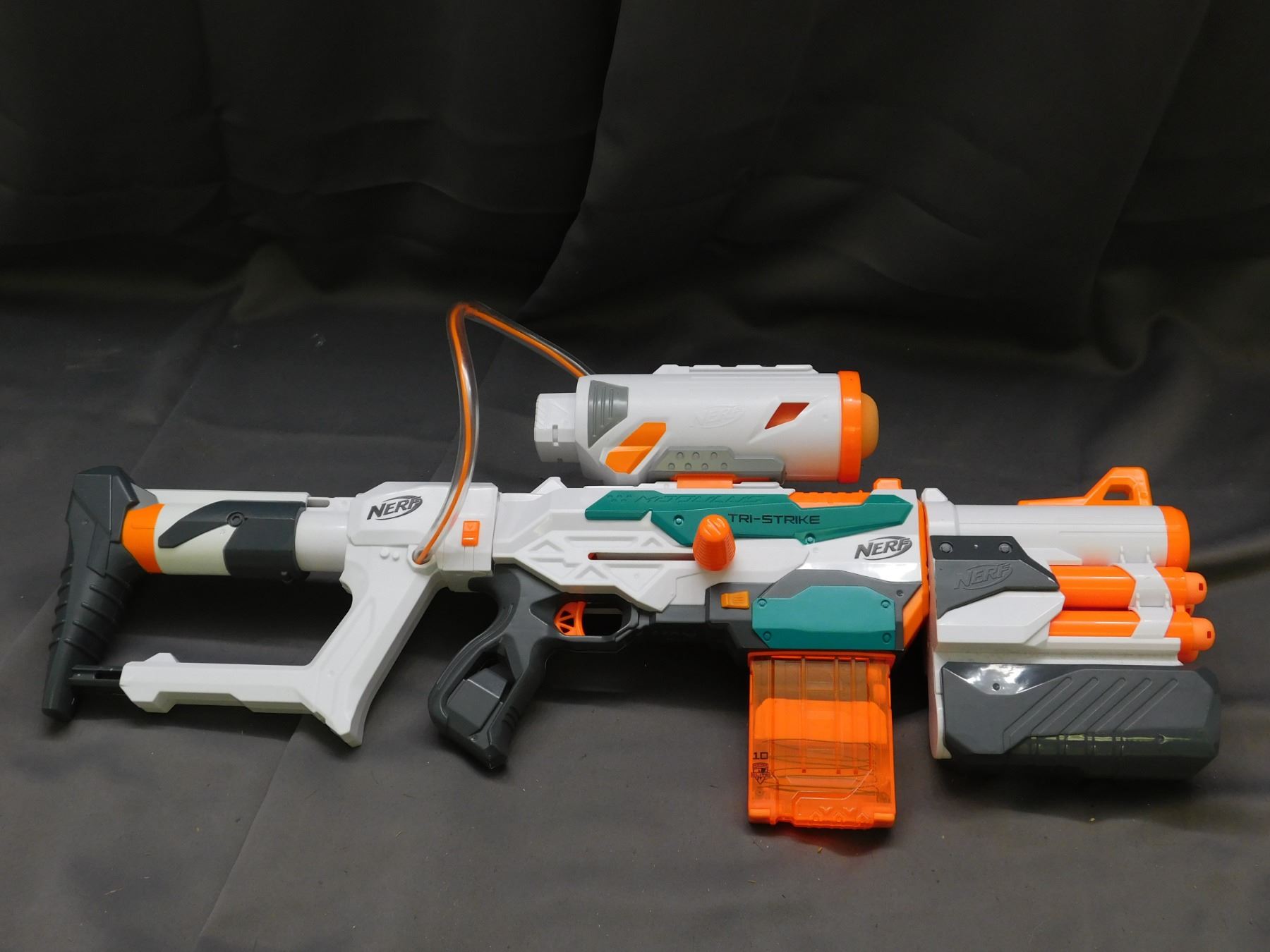 NERF Tri-Strike Modulus Dart Gun