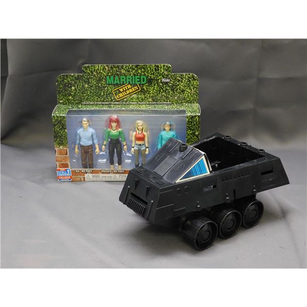 Vintage 1983 Remco Robot Warriors Terrorizer Action Vehicle and Married ...