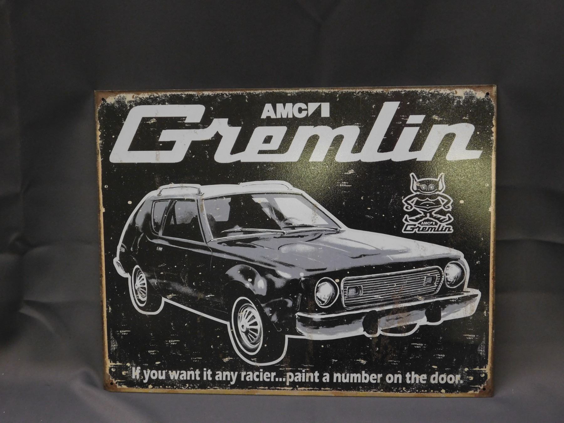 AMC Gremlin Tin Wall Sign