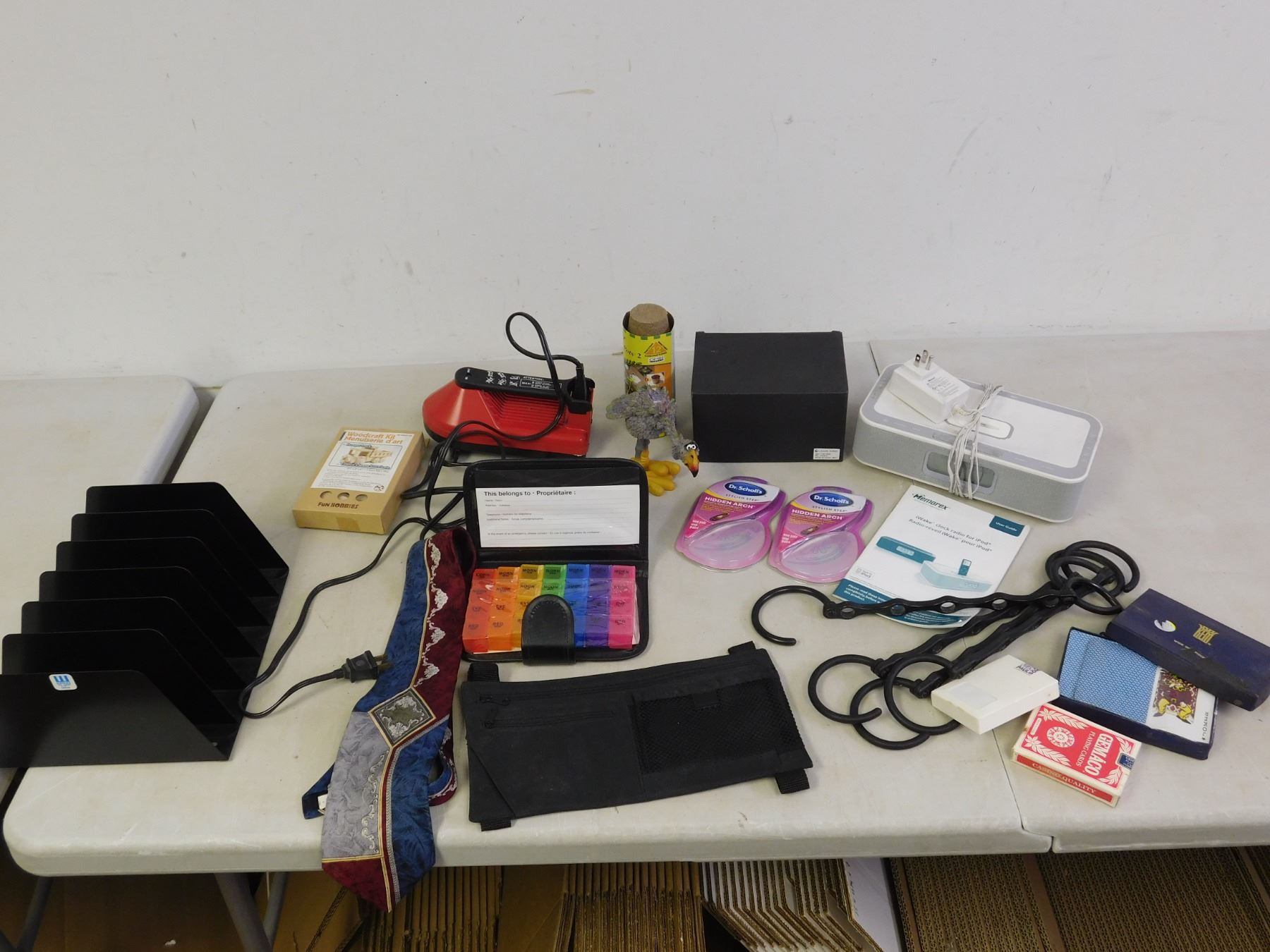 END OF THE RUN iPod Alarm Clock Dock, Playing Cards, Pill Organizers ...