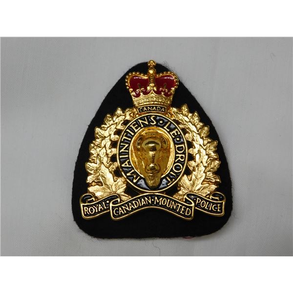 Authentic RCMP Never Used Cap Badge