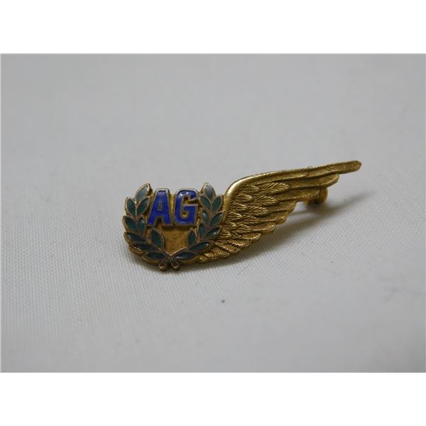 WW2 RCAF AG Air Summer Enamel Sweetheart Pin