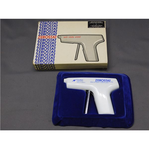 Vintage Zerostatic Anti Static Pistol Eliminates Static on LP Records